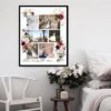 Tablou Canvas personalizat cu un colaj de fotografii